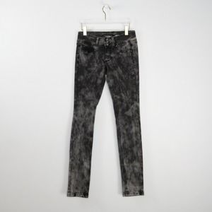 Hot Topic | Jeans | Y2k Hot Topic Lovesick Black Acid Wash Super Skinny ...
